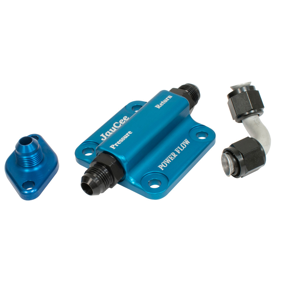 JC-2133-0 - JAYCEE OIL PUMP COVER WITH POWERFLOW OILING SYSTEM - BLUE ...