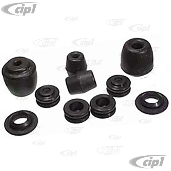 C24-111-598-001 - 10 PIECE Z-BAR BUSHING KIT - BEETLE 67-68 - GHIA 1967 ...