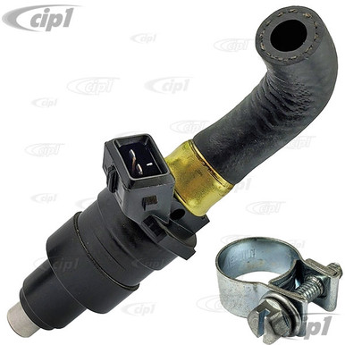 VWC-022-906-031-C - 022906031C - NEW FUEL INJECTOR (WITH CURVED HOSE ...