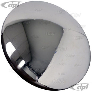 C13-10-1060 - EMPI - CHROME SMOOTHIE HUBCAP - MOON STYLE - 4 BOLT WHEEL ...