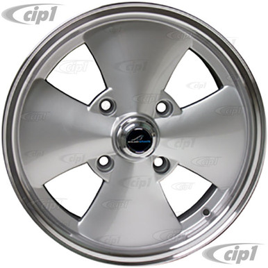 C32-EIC-S - 4 SPOKE IRON CROSS WHEEL W/CENTER CAP - SILVER - 15 INCH X ...