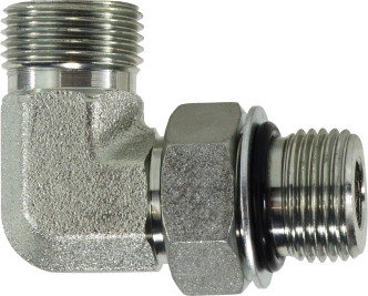 Hydraulic Hose O-Ring Face Adapters - O-Ring Elbow Connector