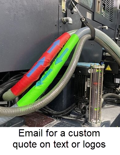 Multi Colored Velcro Hose Protection Sleeve - Hose & Fitting Supply