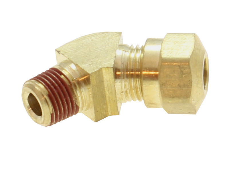 DOT Compression Male 45° Elbow