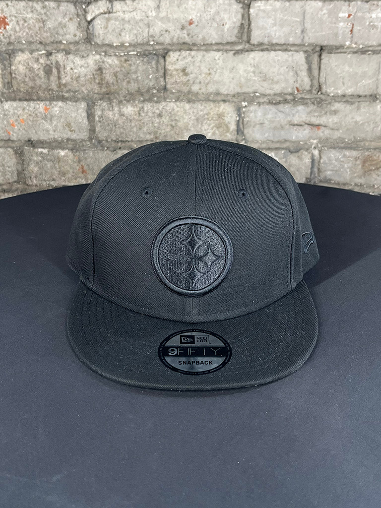 Pittsburgh Steelers 9FIFTY Basic Black on Black Snapback