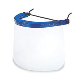 Clear Faceshield, 8" x 14" (HEADBAND NOT INCLUDED) - Calolympic Safety