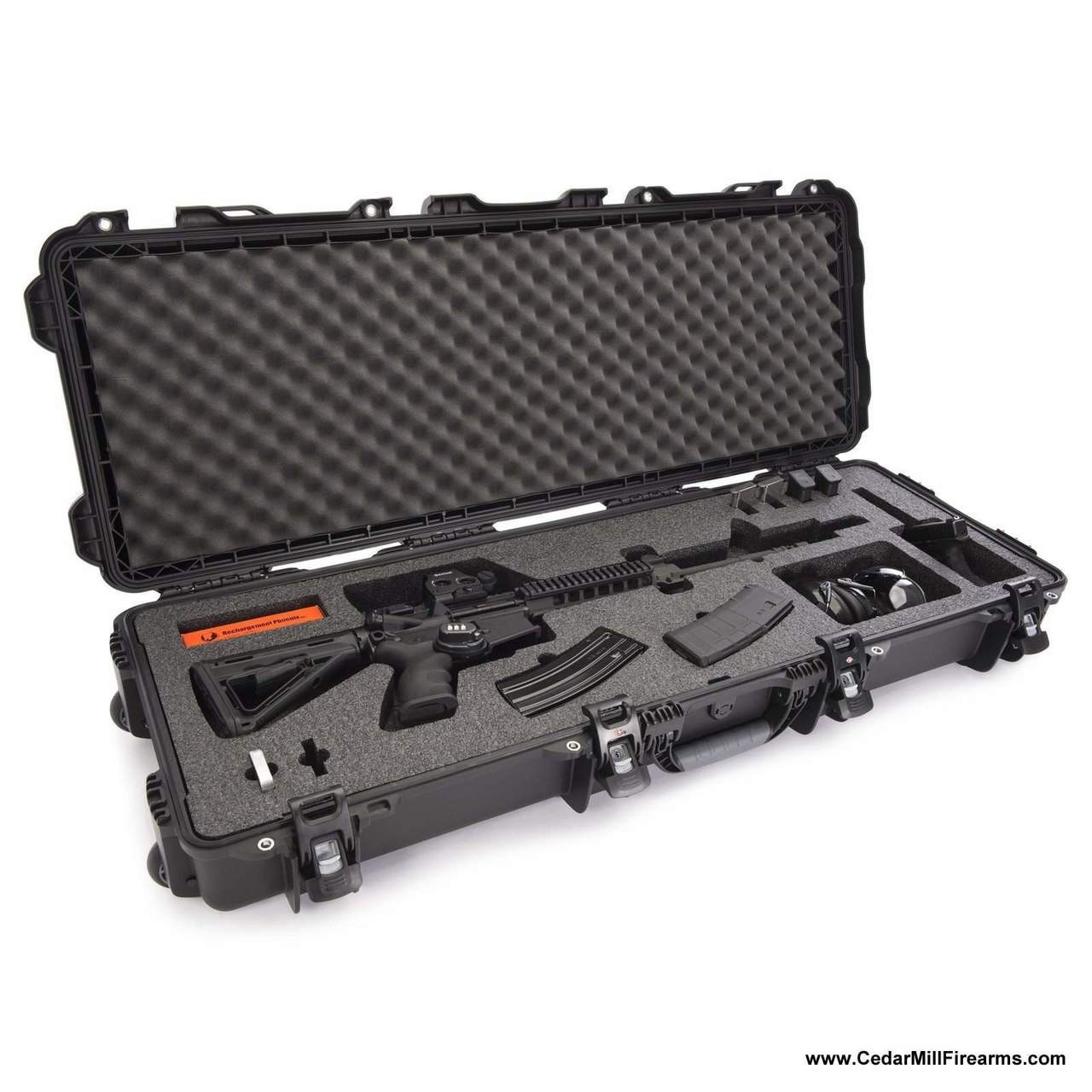 Pistol Case Custom LARGE with Double Pick & Pluck Cubed Foam
