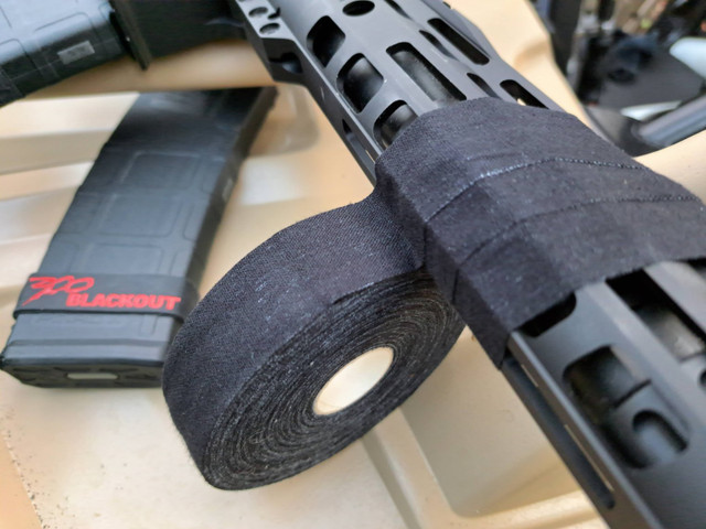 Tactical Tape for Enhanced Firearm Grip, Rifle Cable Management, and ...