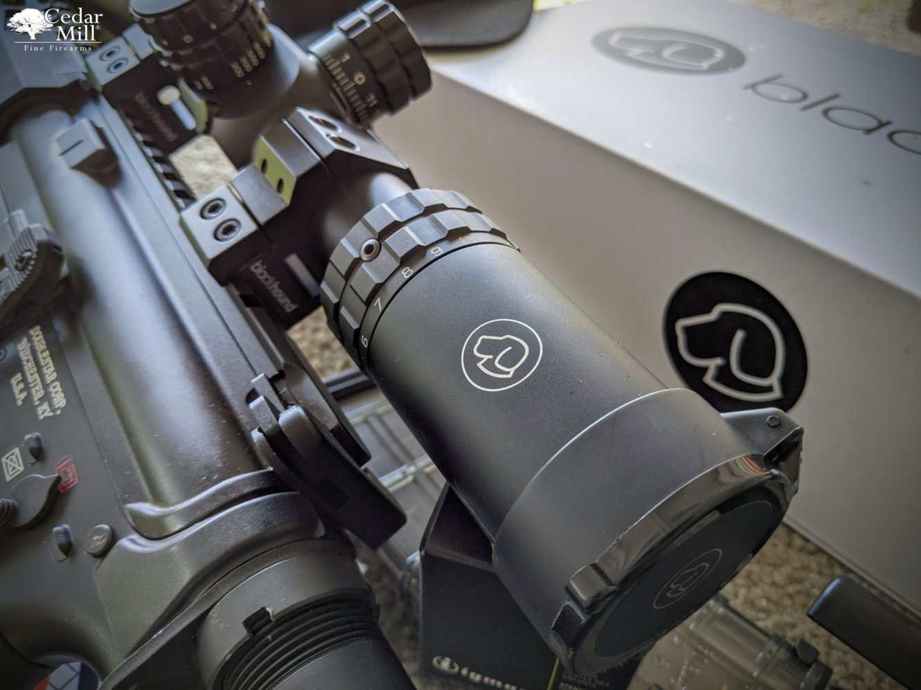 A Evaluation of the Black Hound Genesis 4-14×44 FFP MOA Scope - Cedar ...