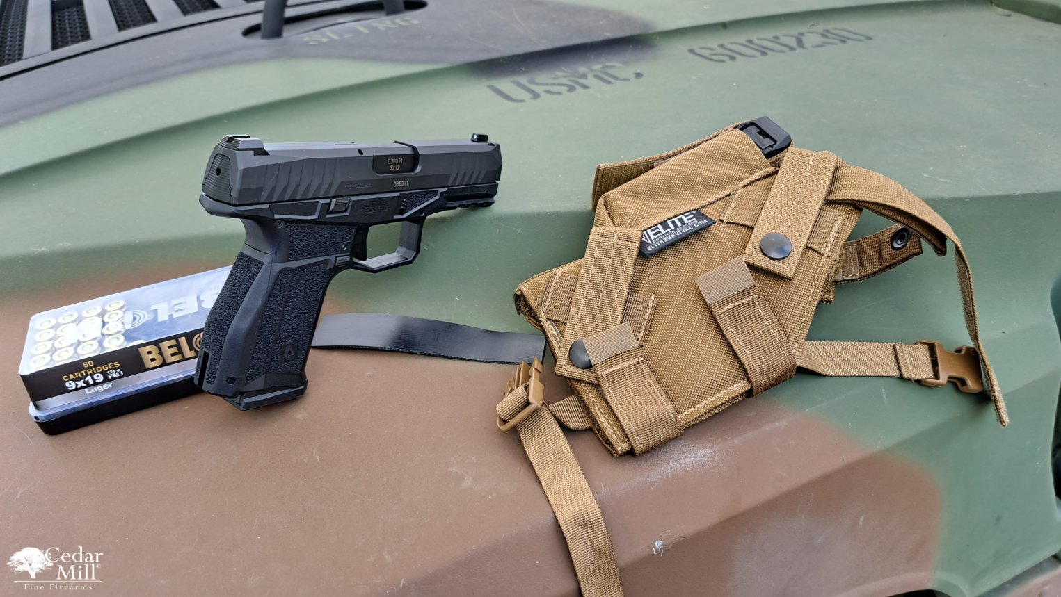 Elite Survival Systems Tactical MOLLE Holster for Handguns with Lights ...