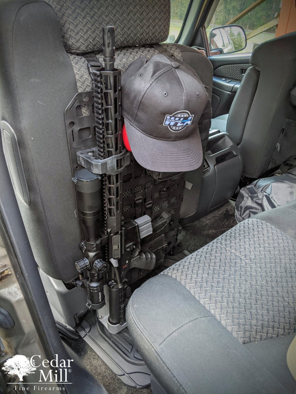 Grey Man Tactical - Vehicle Hunting Gun Rack RMP™ Package - Cedar Mill ...