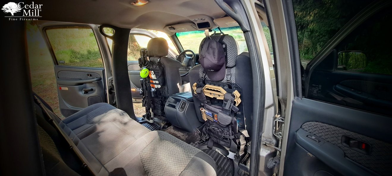 Grey Man Vehicle Seat Back RMP - Tough Hook Plate Carrier Hanger ...