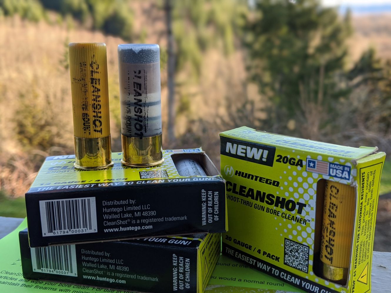 Huntego Clean-Shot 12 Gauge Shoot Through Shotgun Bore Cleaner - Cedar ...