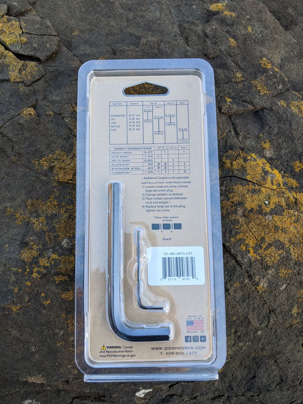 Odin Works: AR-15 Light Adjustable Buffer - Cedar Mill Fine Firearms