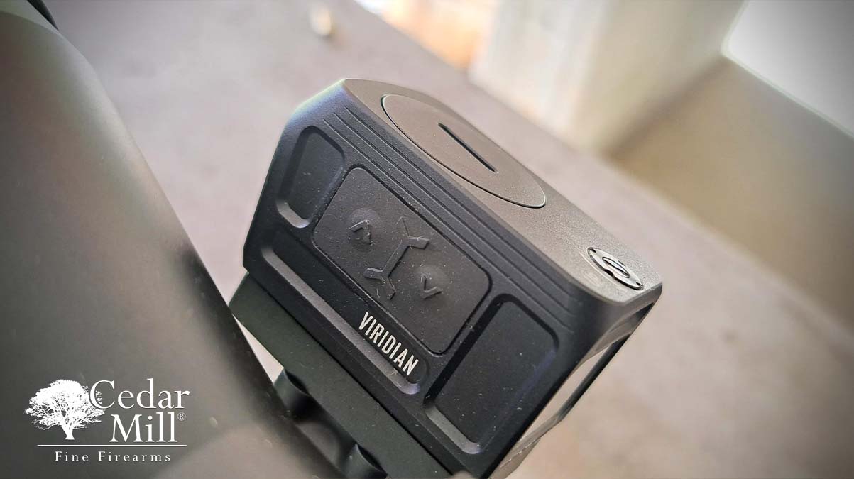 Viridian RFX 45 Closed Emitter Green Dot Reflex Sight Review - Cedar ...