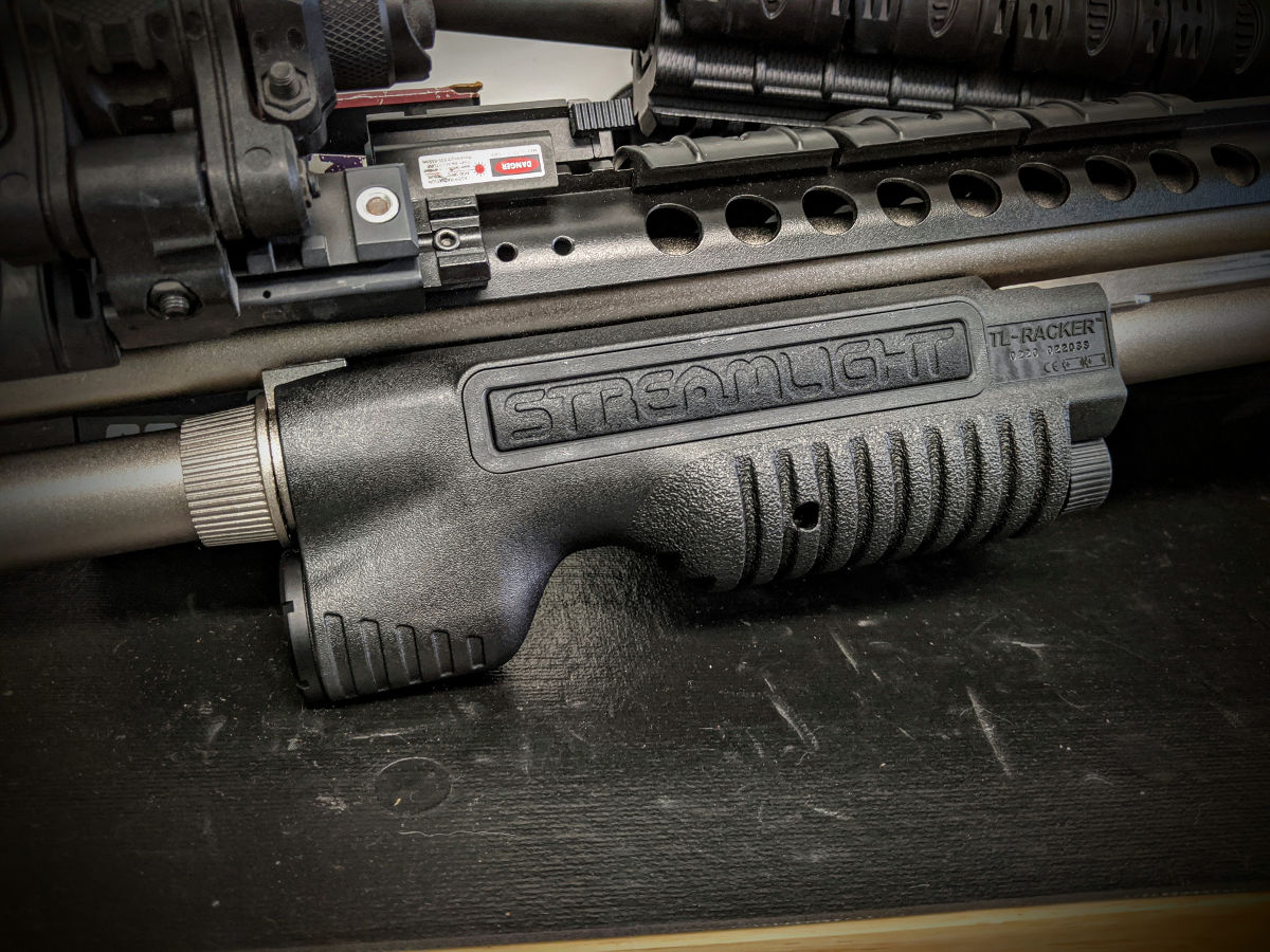 A Review of the Streamlight TL-Racker Shotgun Forend Light on the ...