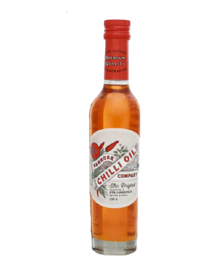 Banhoek Chilli Oil 250ml Unwrapped - lifestyle @ BALI TRADING