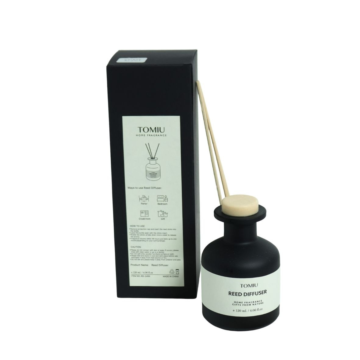 Tomiu Reed Diffuser 120ml - Lily In Spring - lifestyle @ BALI TRADING