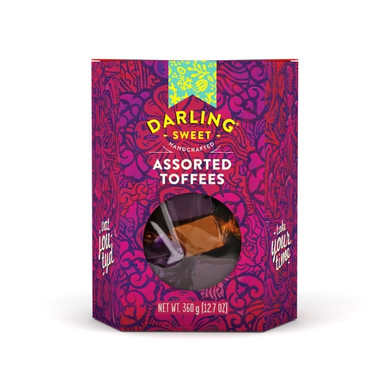 Darling Sweet Assorted Toffees 360g - lifestyle @ BALI TRADING