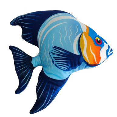 Blue Fish Soft Toy 22cm - lifestyle @ BALI TRADING
