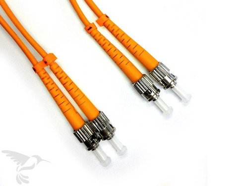 Multi mode ST to ST Fiber Cable - Duplex 62.5/125 5M