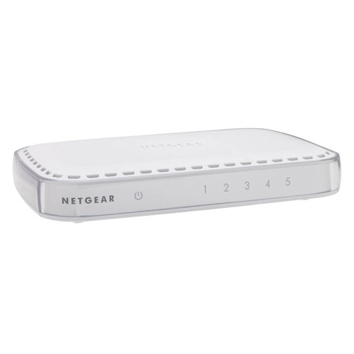 NETGEAR GS605 5-Port Gigabit Desktop Switch - Switch - 5 Ports - GS605NA