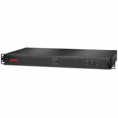 APC Smart-UPS, Line Interactive, 500VA, 1U, 4x - SC500RM1U
