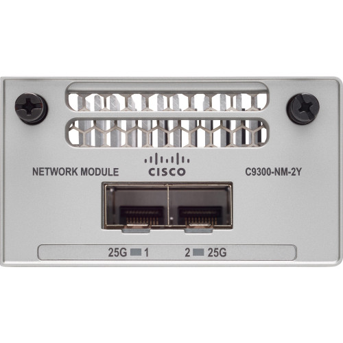 Cisco - Expansion Module - 25 Gigabit Ethernet X 2 - C9300-NM-2Y=
