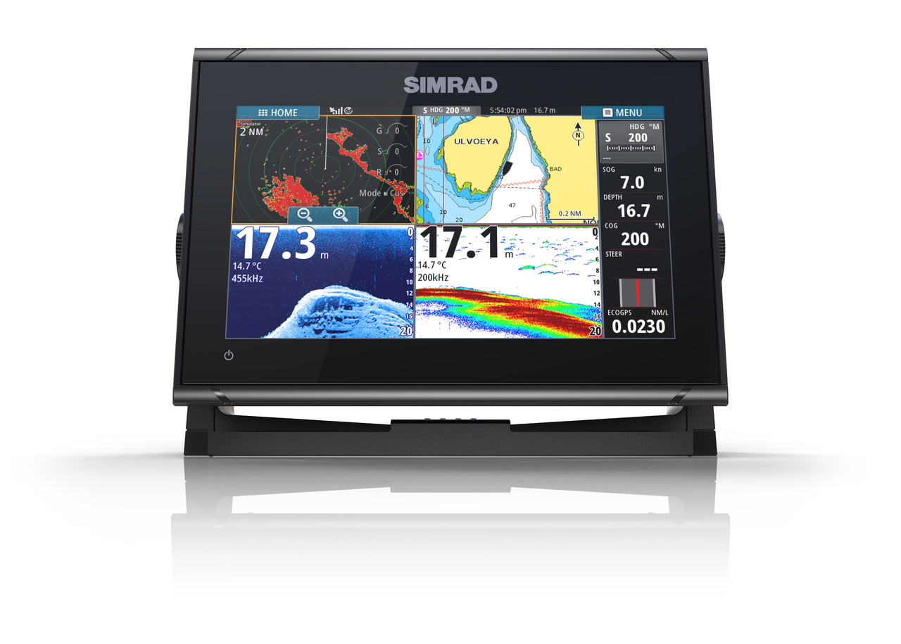 Simrad GO9 XSE Multifunction Display & Active Imaging Transducer