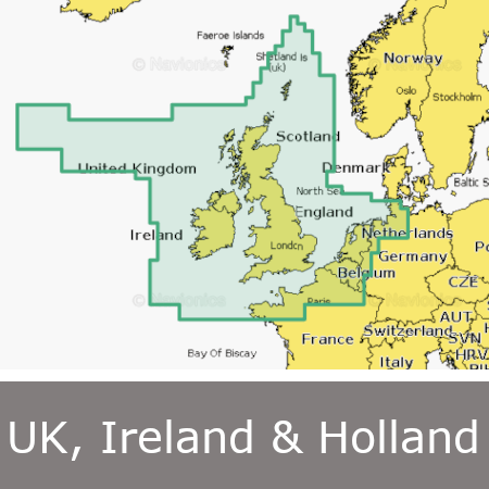 Navigation - Cartography - Navionics - Navionics + - UK & Ireland ...