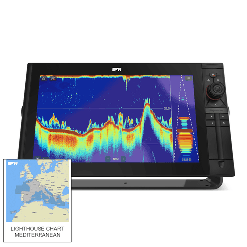 Raymarine Axiom 2 Pro 16 S with Mediterranean Lighthouse Chart ...