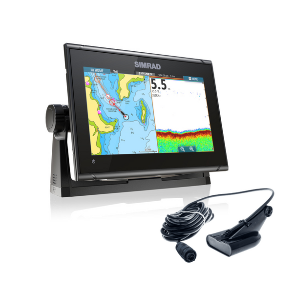 Simrad GO9 XSE Multifunction Display & DownScan Transducer