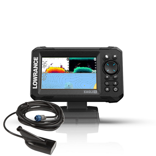 Lowrance Eagle 5 with 50/200 HDI Transducer - Rowlands Marine Electronics