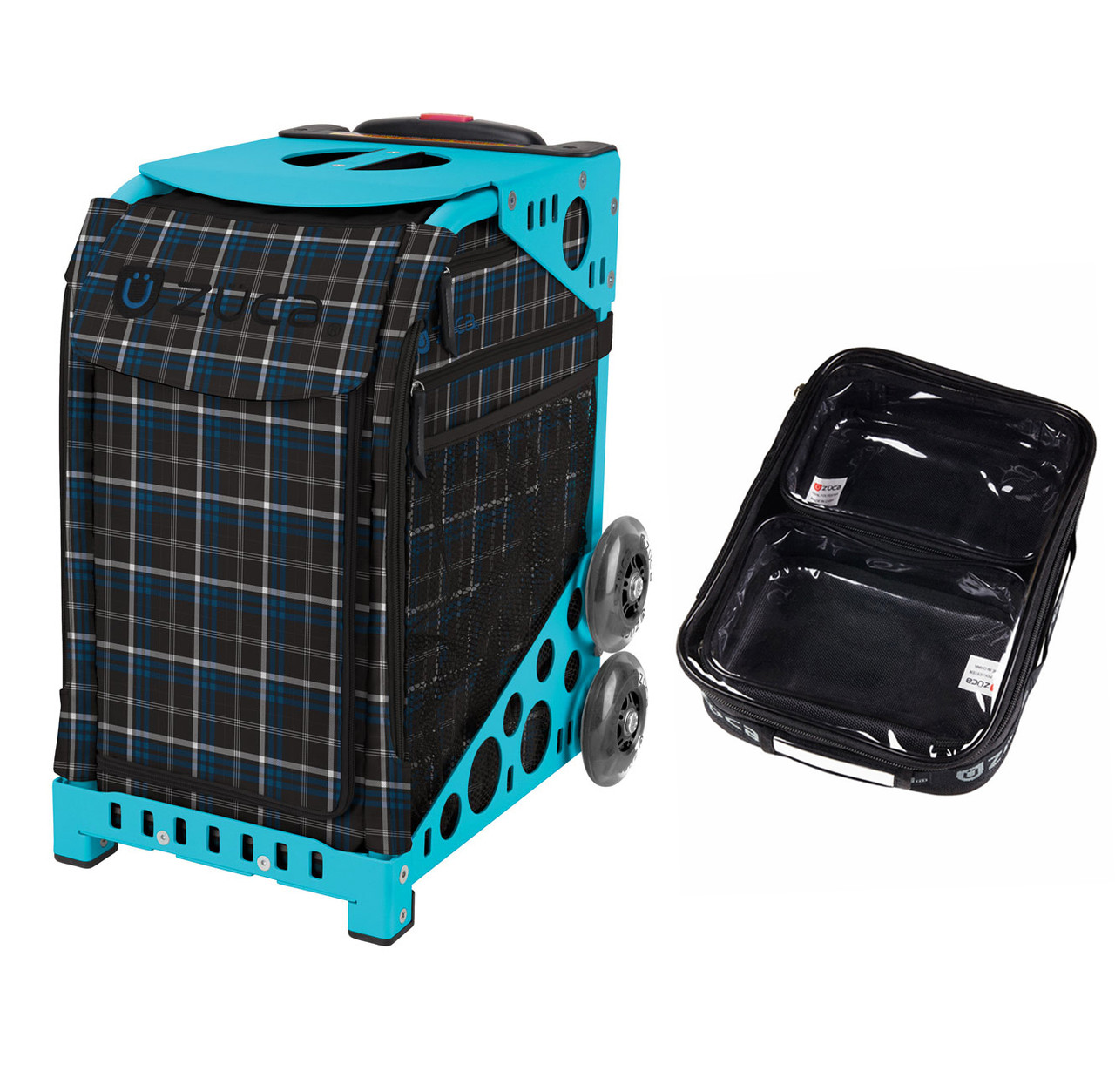 Zuca Sport Bag - Imperial Plaid with Gift One Large and Two Mini ...