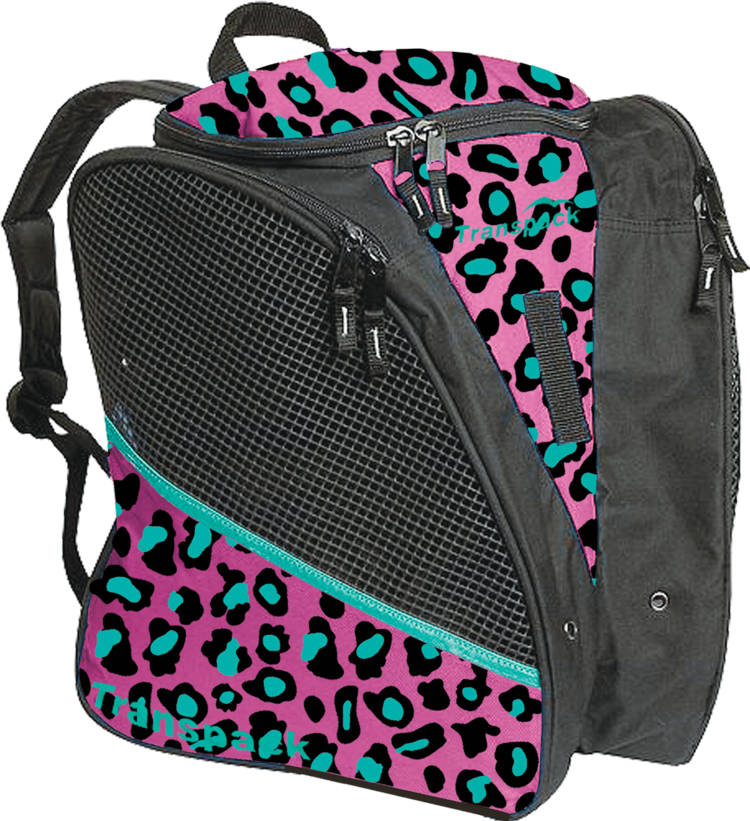 Transpack Ice with Print Design (Pink/Teal Leopard)