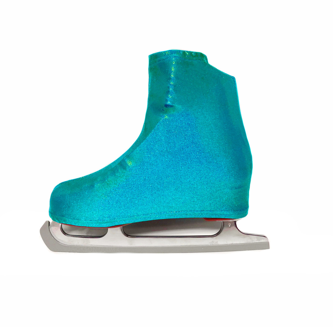 Metallic Figure Skating Boot Covers by Kami-So - Azure