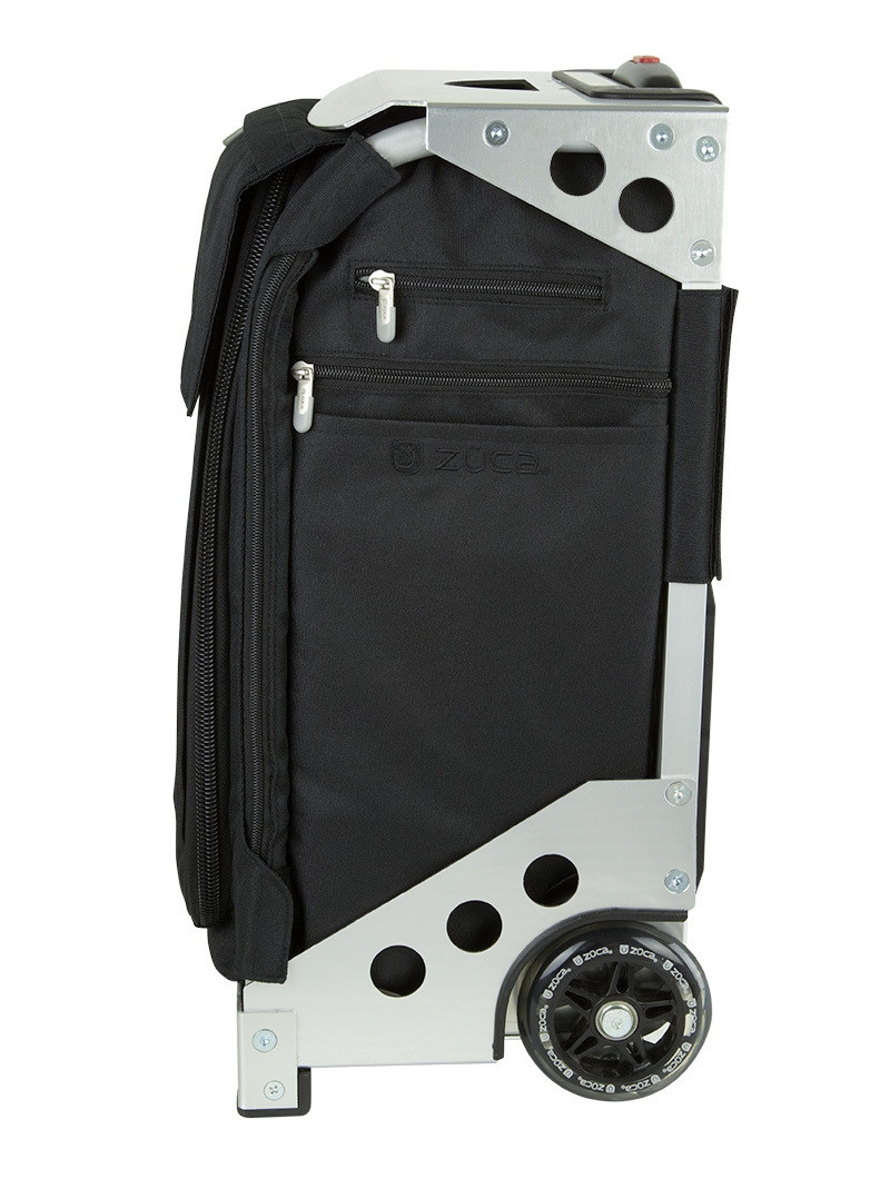 Zuca Artist Flyer Bag- Black Insert And Silver Frame