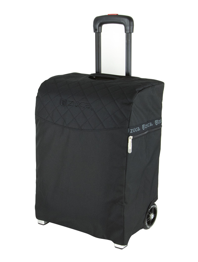 Zuca Travel Bag - Flyer Black Insert And Silver Frame