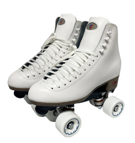 Riedell Quad Roller Skates - 120 Uptown (White)- Size 4 Only ...