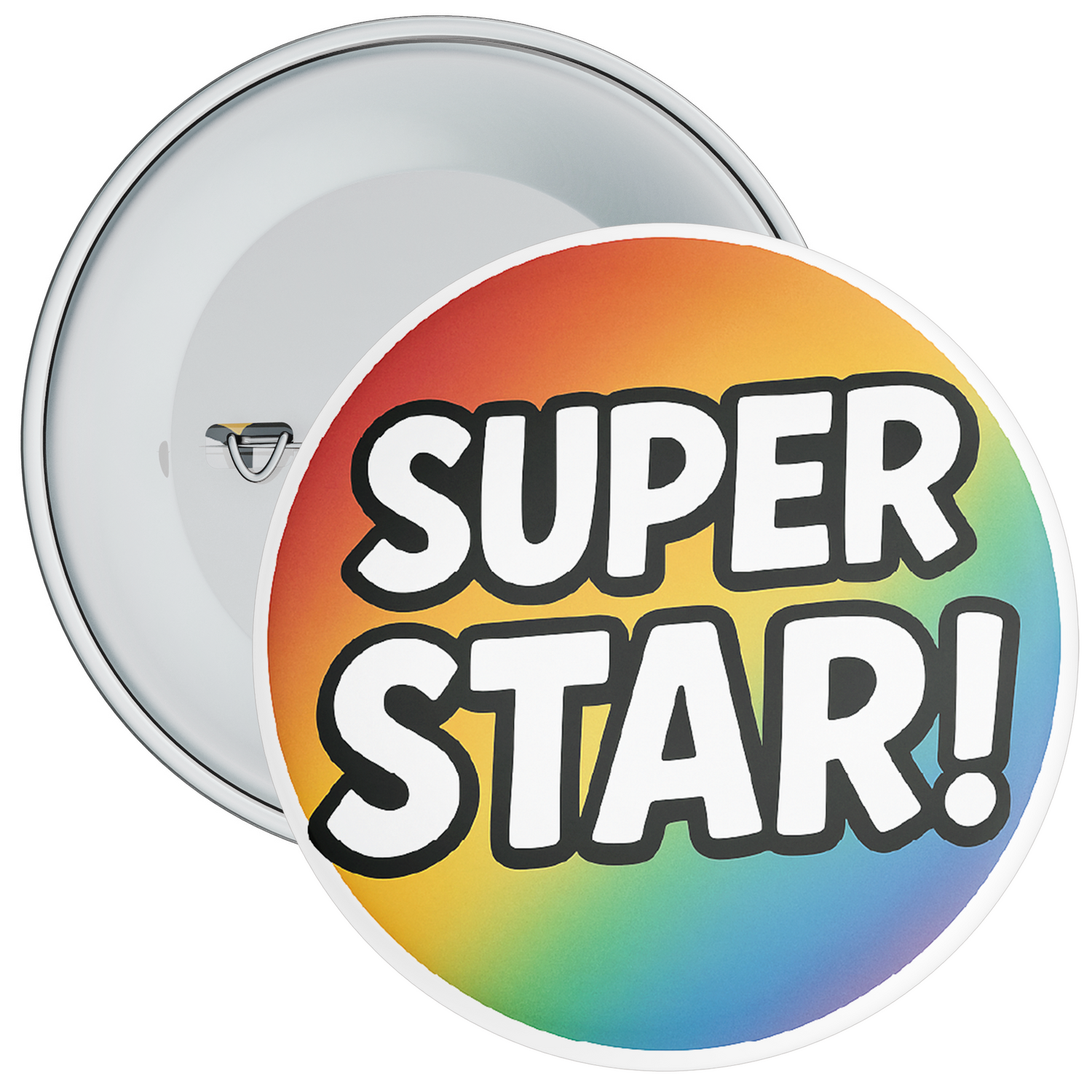 Pack of 20 School Super Star Pupil School Badge - The Badge Centre