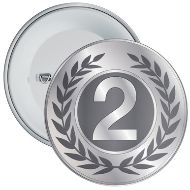 Pack of 20 School Second Sports Day Badge - The Badge Centre