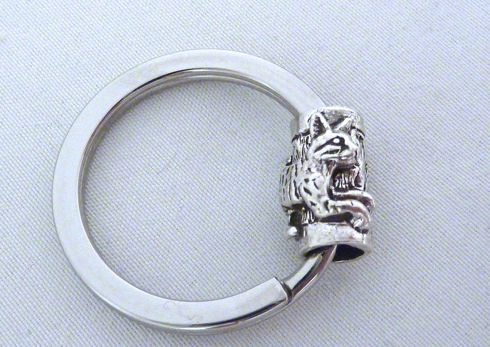 Bengal Bead Key Chain - Fazio's Cat Jewelry