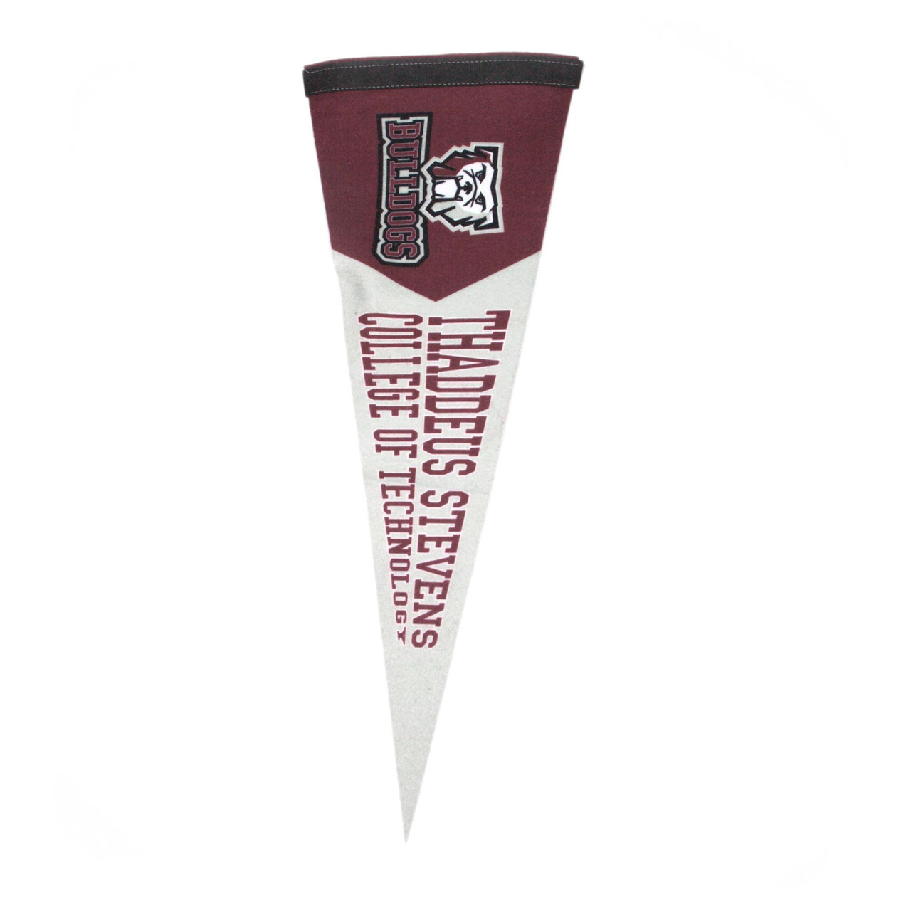 Pennant 3 color w/bulldog logo - House of Champ