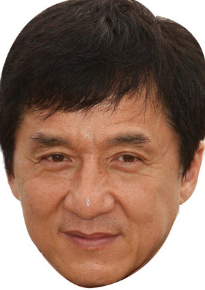 Jackie Chan celebrity face mask Fancy Dress Face Mask 2021 - Celebrity ...