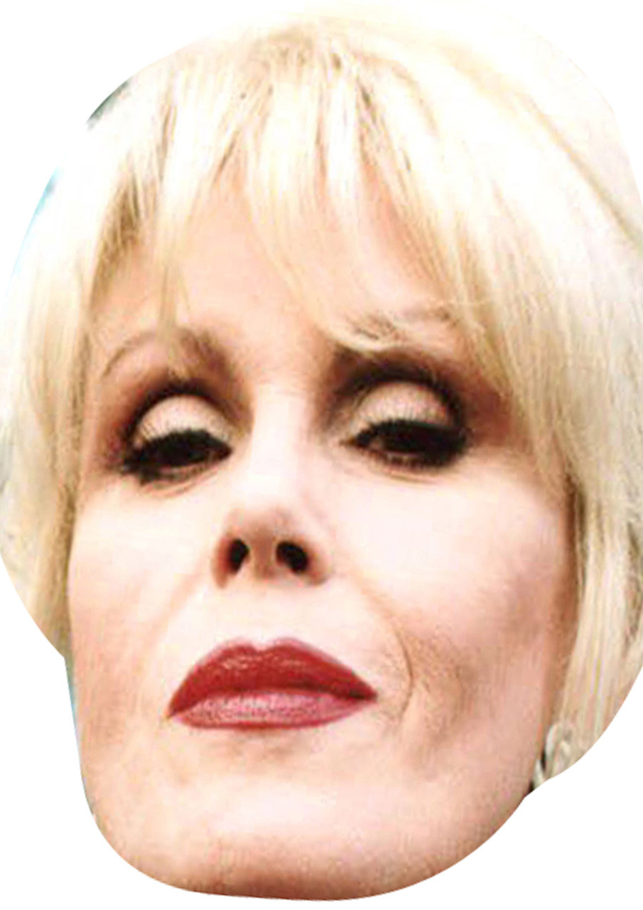 Patsy ab fab celebrity party face fancy dress - Celebrity-Facemasks.com