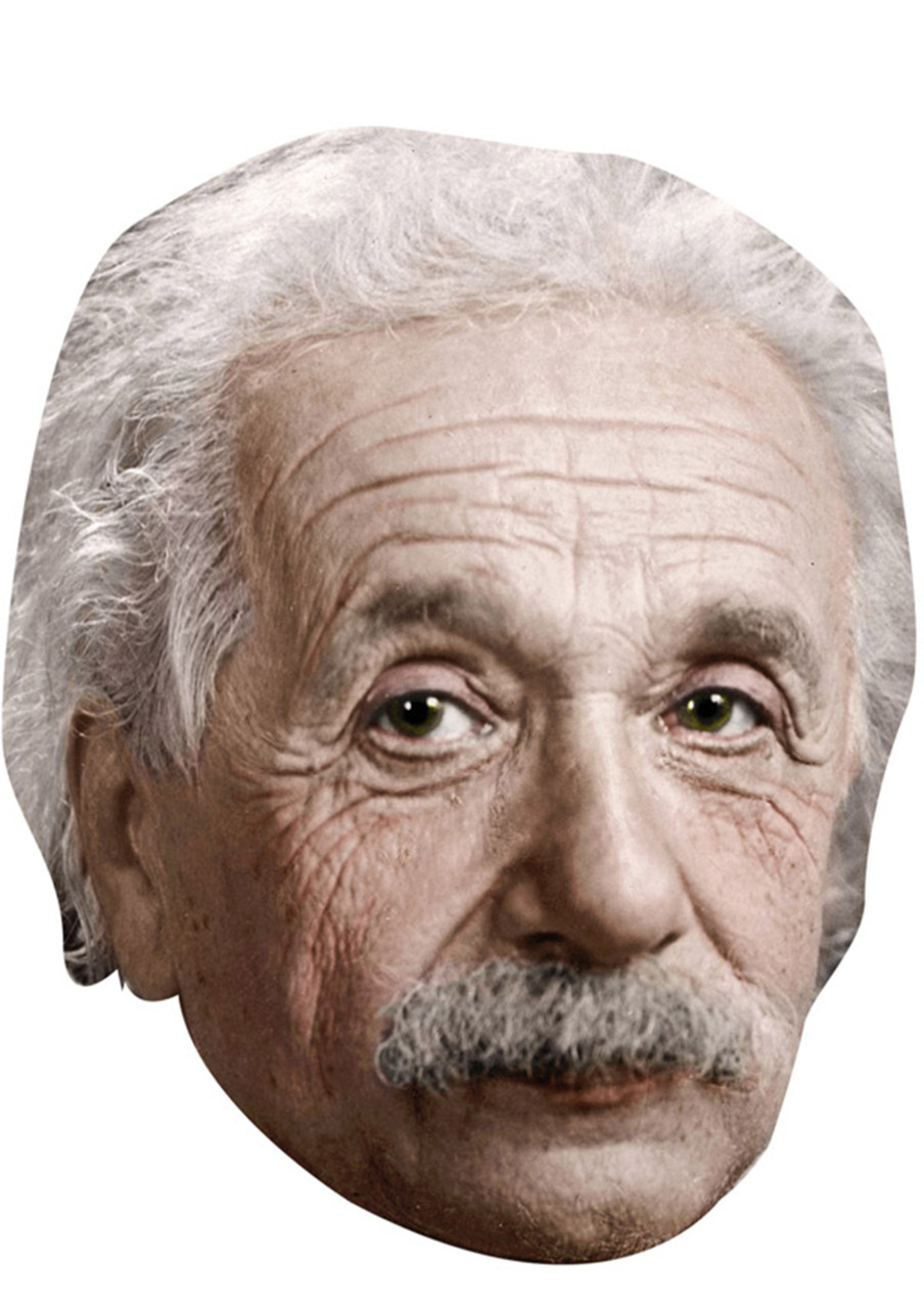 Albert Einstein celebrity face mask Fancy Dress Face Mask 2021 ...