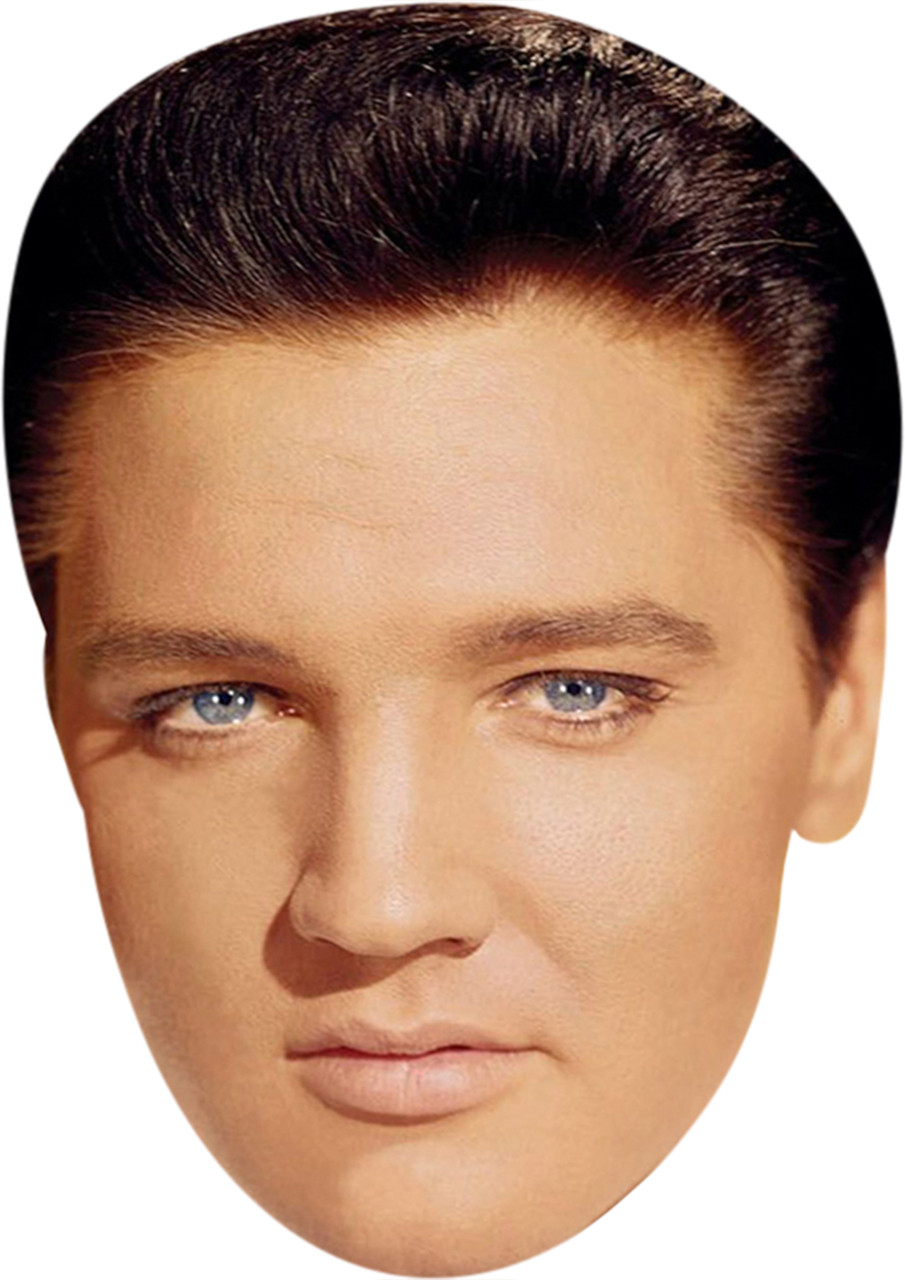 Elvis Colour Tv Stars celebrity face mask Fancy Dress Face Mask 2021 ...