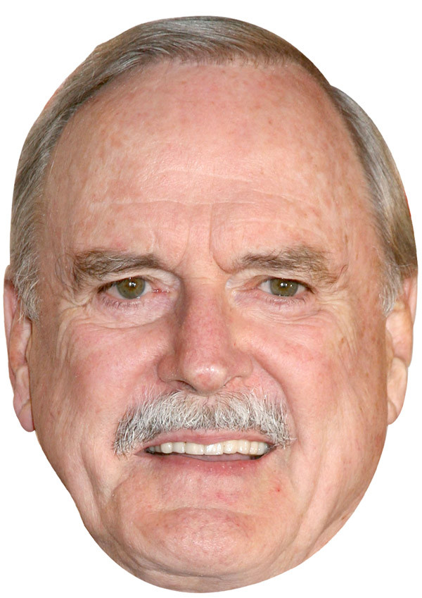 JOHN CLEESE JB - Funny Comedian Fancy Dress Cardboard celebrity face ...