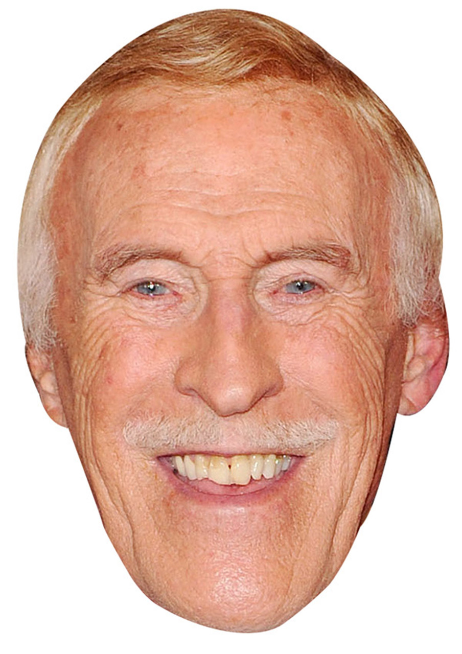BRUCE FORSYTH JB - TV Star Fancy Dress Cardboard Celebrity Face Mask ...