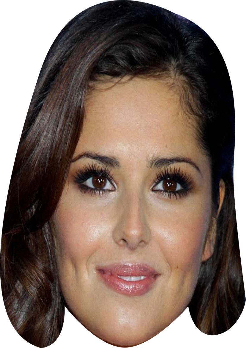 Sheryll Cole X Factor Celebrity Fancy Dress Cardboard face mask ...